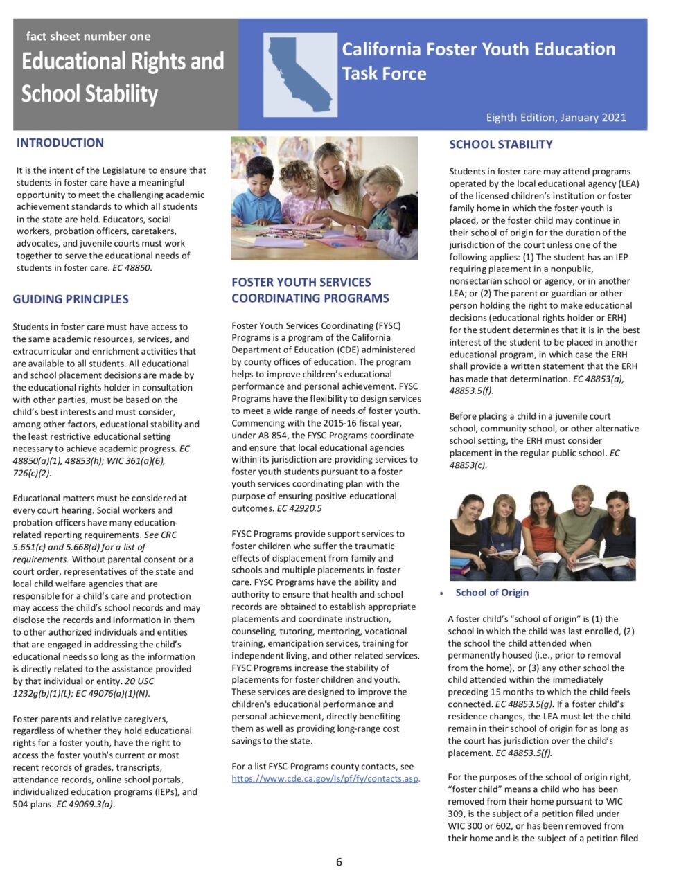School Stability | EBCLO