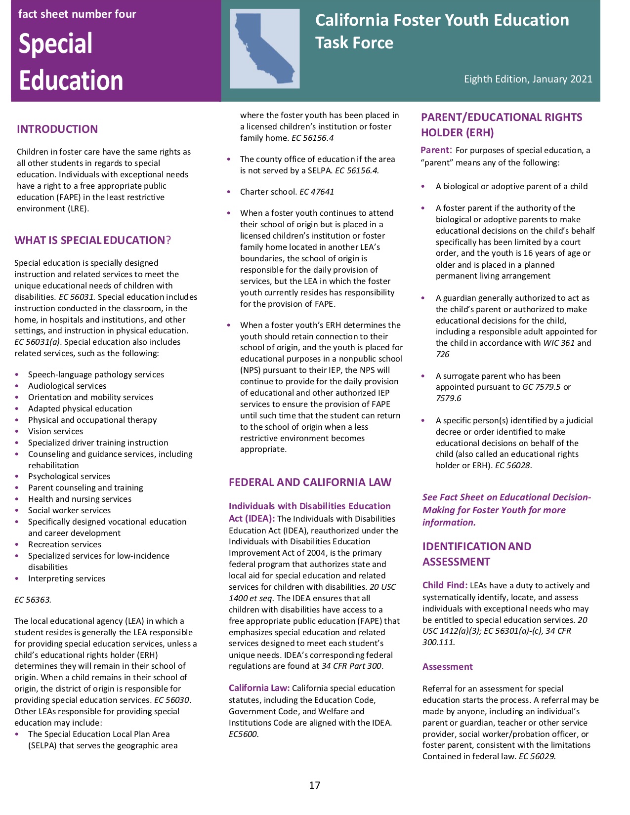 Special Education | EBCLO