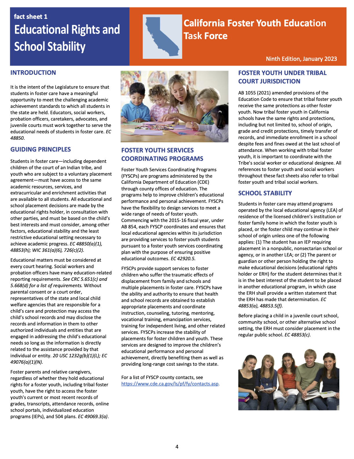 School Stability | EBCLO